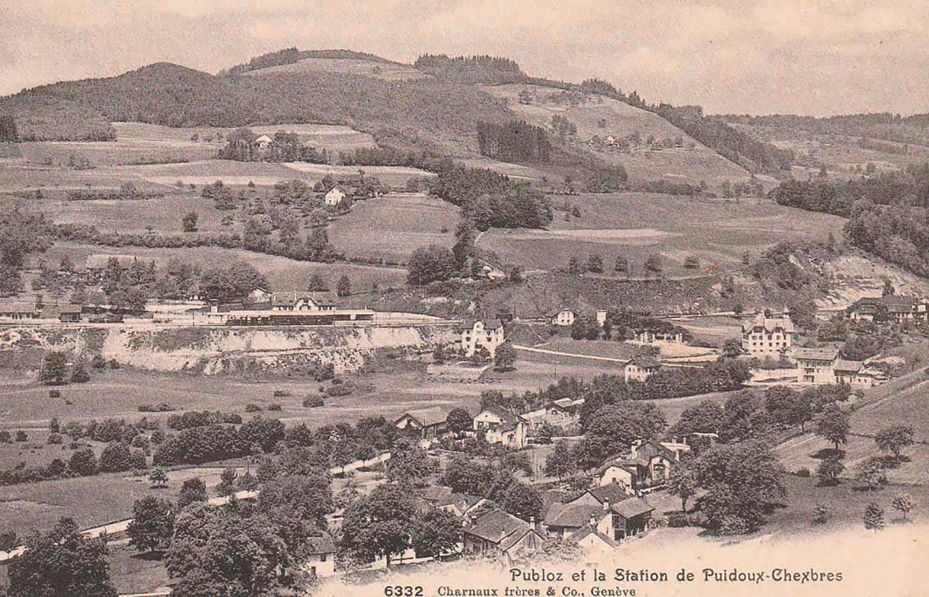 Image d’antan – Puidoux il y a un siècle – Le Courrier